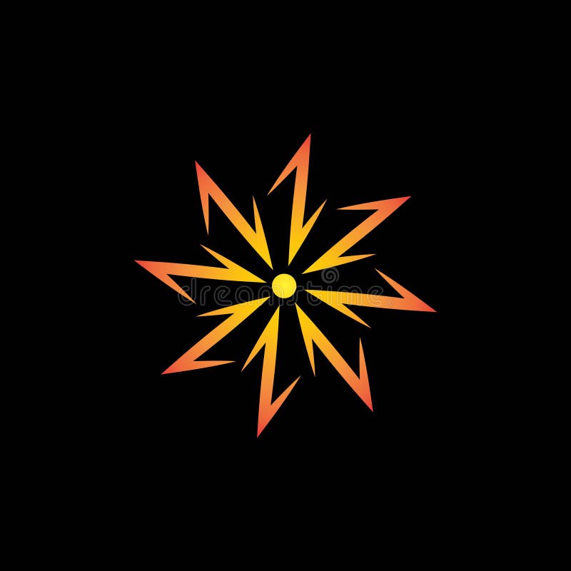 Spark Symbol Sign Isolate On White Background,Vector Illustration EPS ...