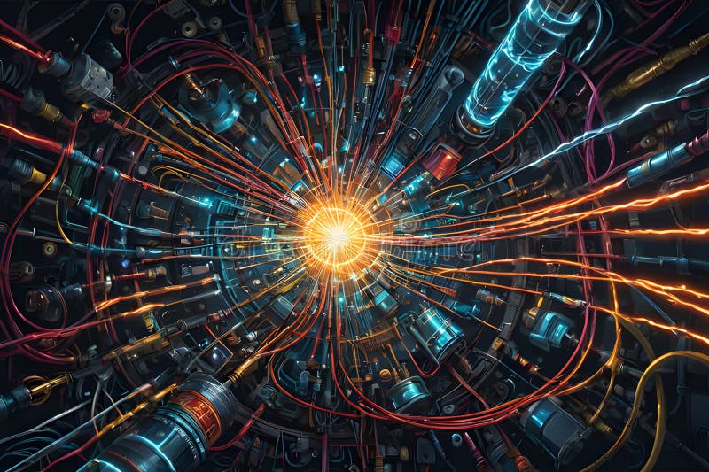 AI Generated- Illustrations for the Concept of Physics on the Topic of ...