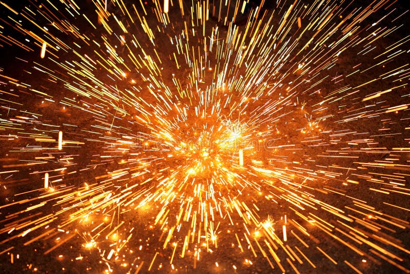 Spark explosion stock image. Image of disc, flame, energy - 20268969