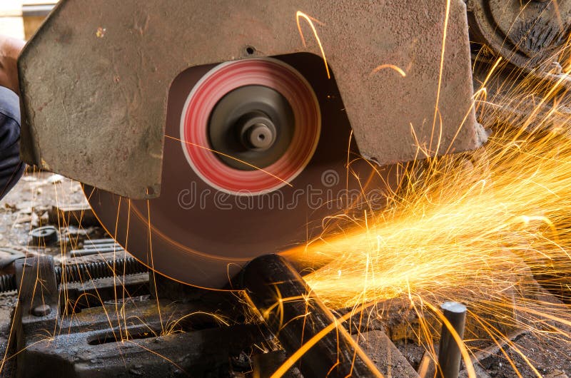 Spark Fire stock image. Image of equipment, production - 64203977