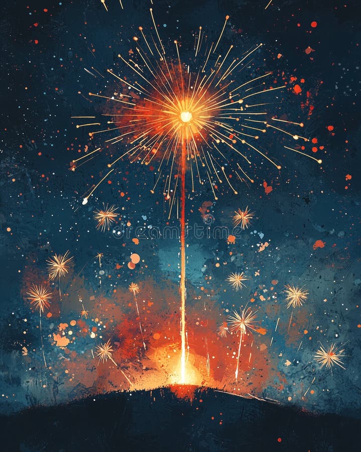 A Spark Igniting Small Fireworks, Symbolizing Small Habits Leading To ...
