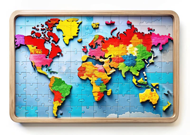 Spark Imagination and Explore the World with this Vibrant World Map ...