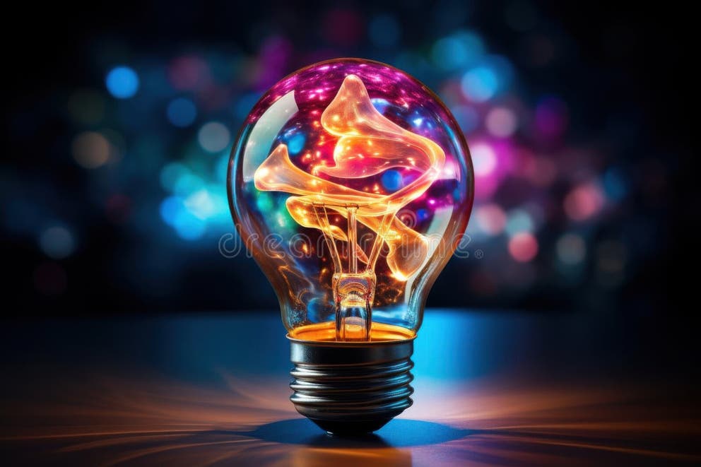 Spark Imagination, Glowing Bulb Lights the Way for Innovation and ...