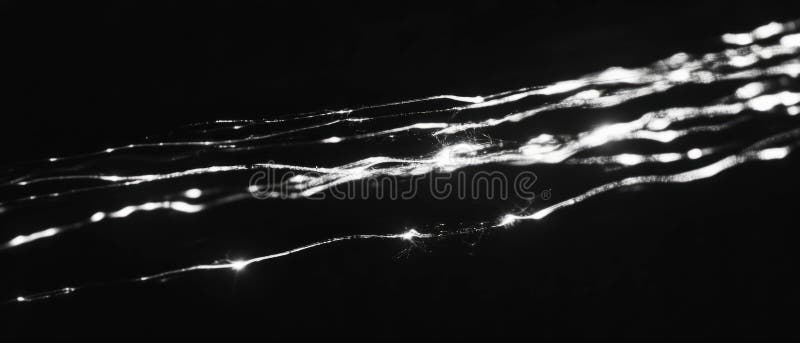 Partially Transparent Spark Layers Creating Depth Against a Black ...