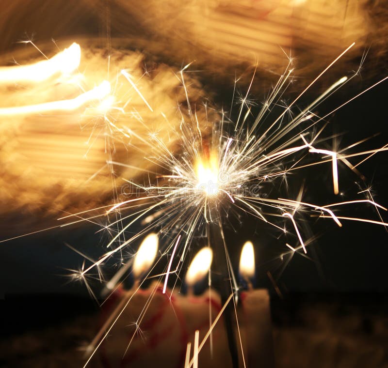 A Cracker is Burning on Diwali Stock Image - Image of newyear, diwali ...