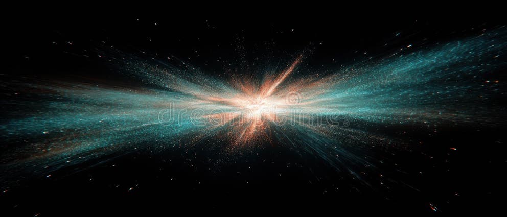 Spark Particle Simulation Showcasing Dynamic Physics in a Dark ...