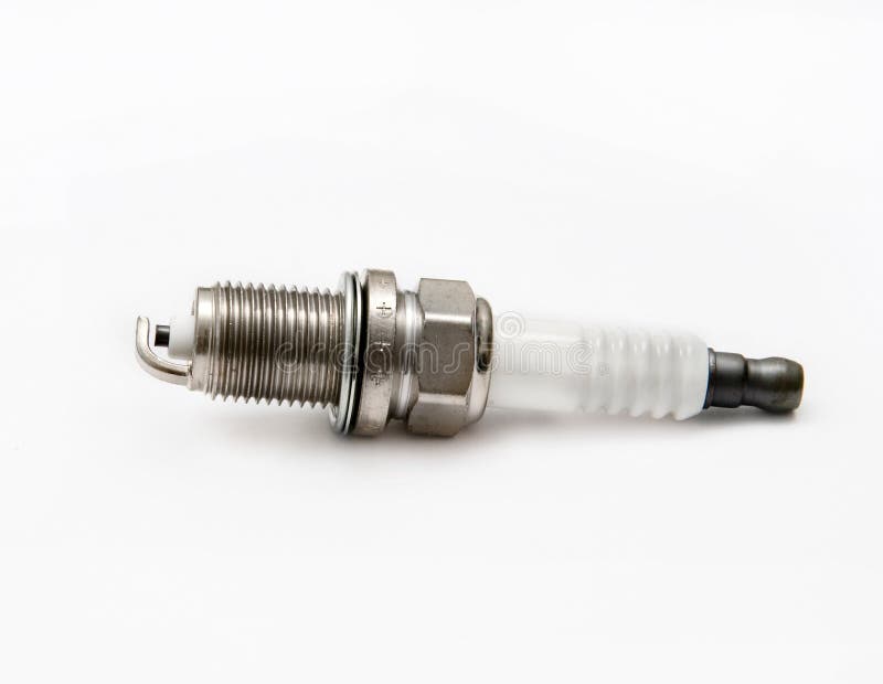 Two Spark Plugs stock image. Image of gadget, device, commercial - 2671