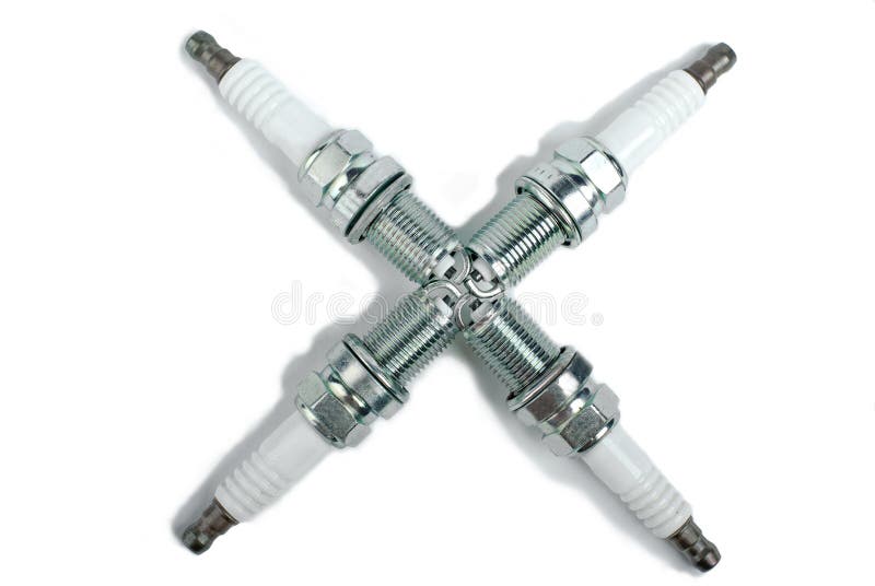 Spark plug as cross stock photo. Image of ignition, combustion - 12035530