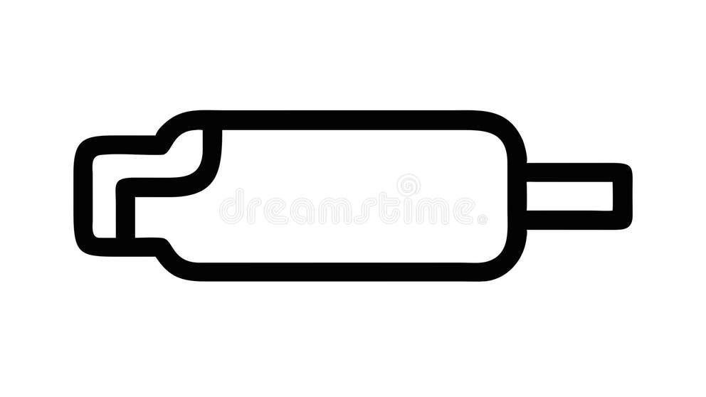 Spark Plug Icon for Automotive Engines and Ignition Systems, Vector ...
