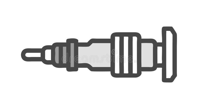 Spark Plug Icon Car Engine Part Automotive Ignition OK Vector Design ...