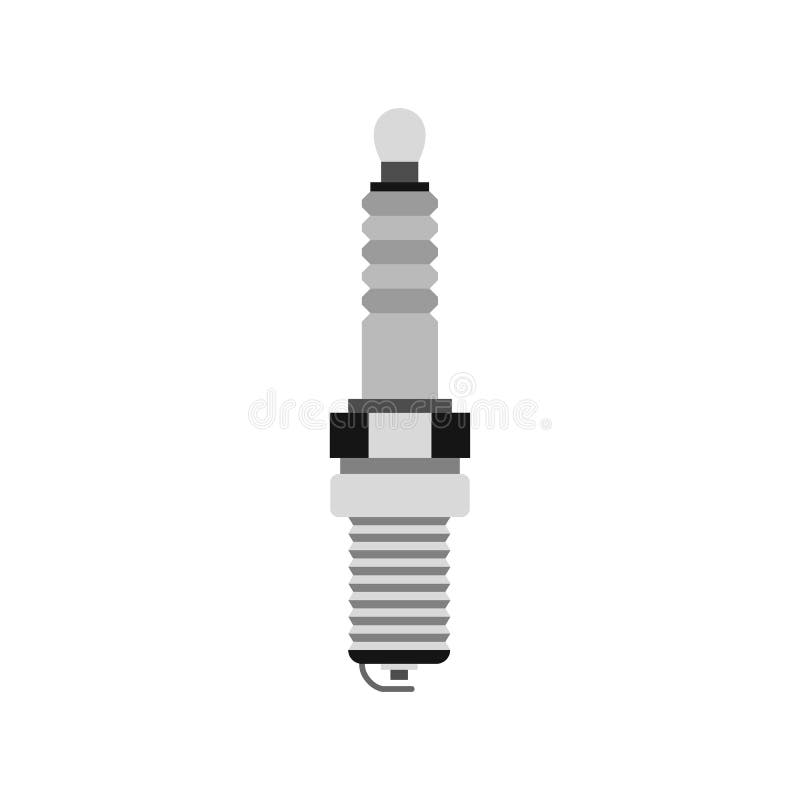 Car Spark Plug Icon, Isometric Style Stock Vector - Illustration of ...