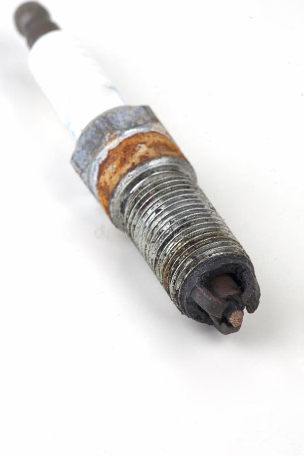 Spark plug stock photo. Image of cylinder, isolated - 108090740