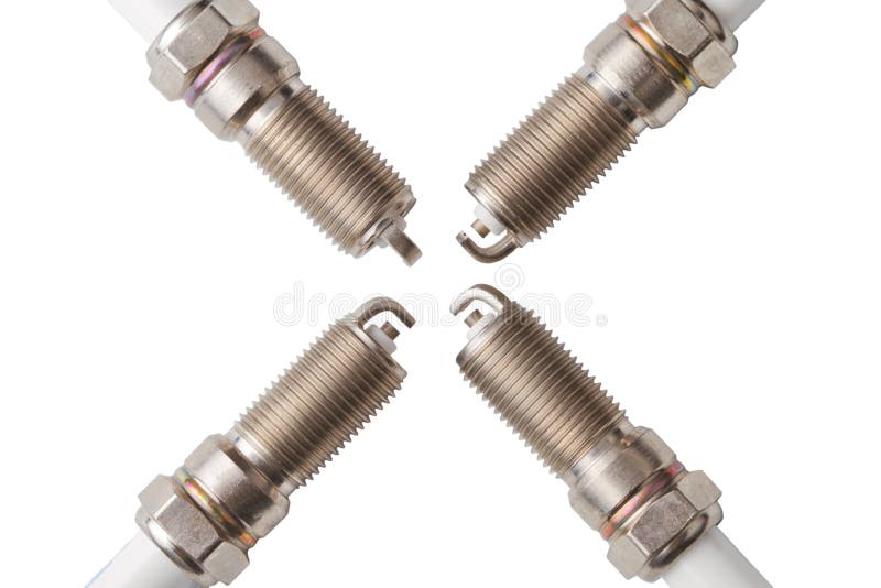 Spark plugs stock image. Image of electricity, steel - 18254451