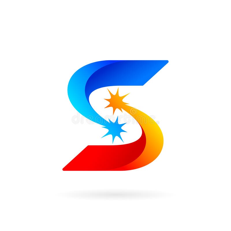 Spark Star Logo Vector Symbol Stock Vector - Illustration of modern ...