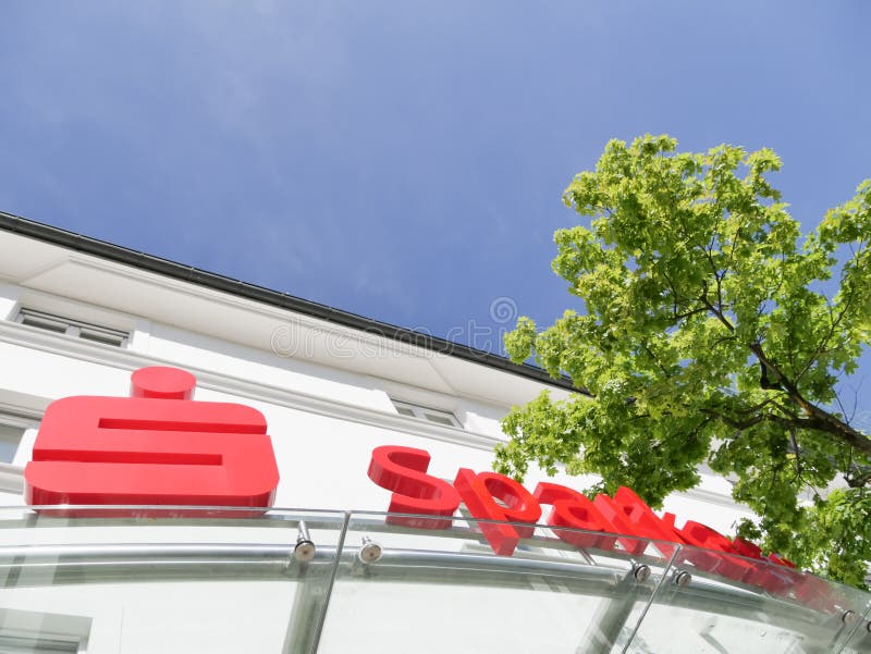 Sparkasse editorial photo. Image of space, bank, copy - 71780921