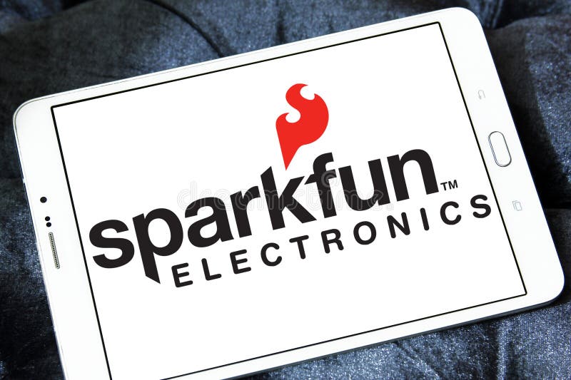 SparkFun Firmy Elektronicznej Logo Fotografia Editorial - Obraz ...