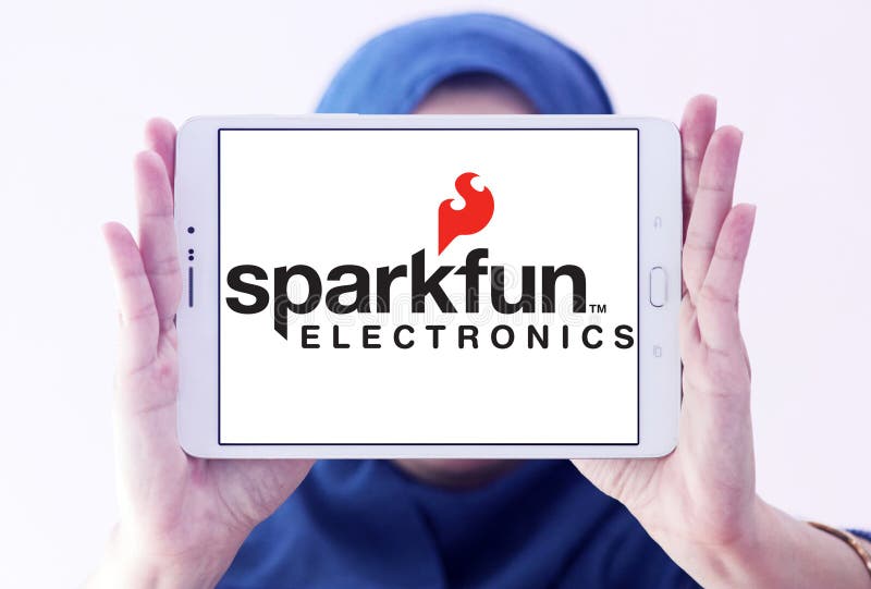 SparkFun Firmy Elektronicznej Logo Fotografia Editorial - Obraz ...