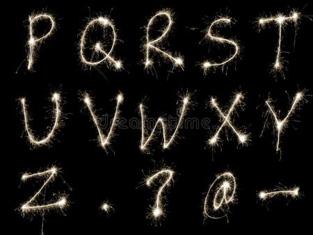 116 Fireworks Alphabet Letters Stock Photos - Free & Royalty-Free Stock ...