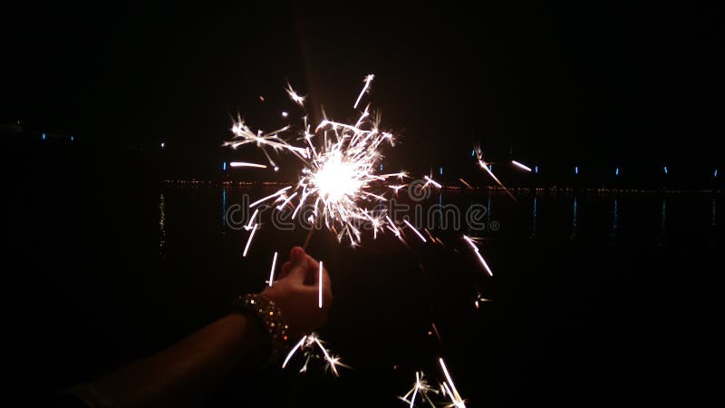 Sparking Cracker stock photo. Image of diwali, sparking - 131562686