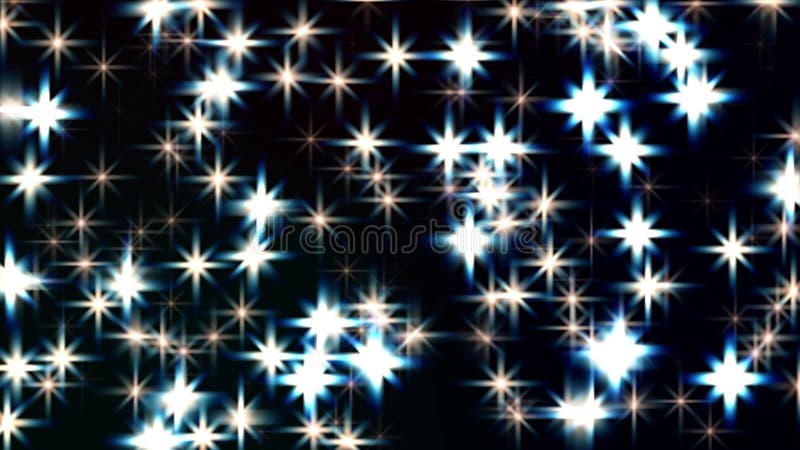 Sparkle Star Blinking Animation Effect Stock Footage - Video of festive ...