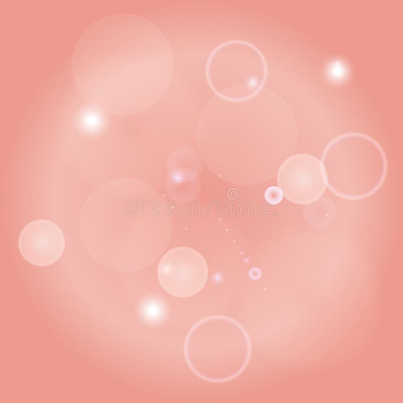 Sparkle Circles Abstract Vector Background Illustration. Stock Vector ...