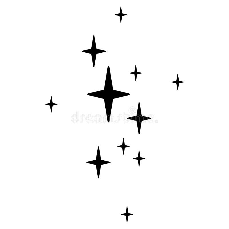 Sparkle and Glittering Icon. Star Sparkle Icon. Clean Symbol Stock ...