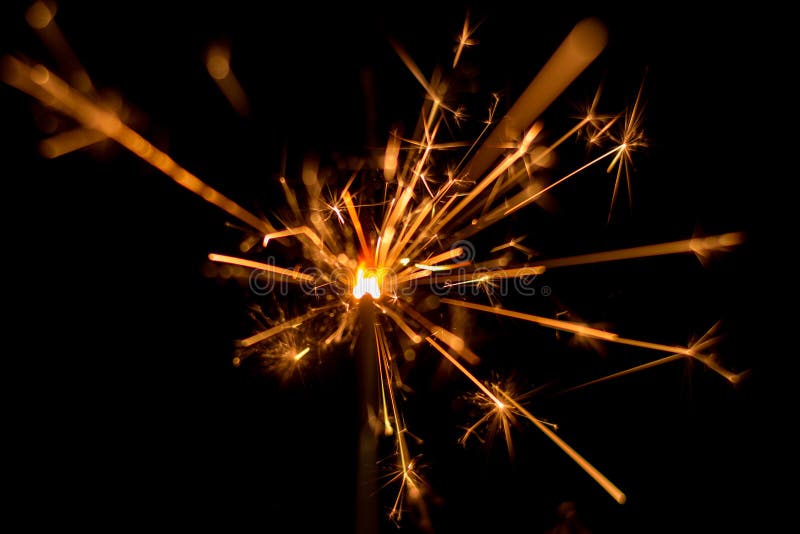 Sparkle Light on Dark Background Stock Photo - Image of abstract ...