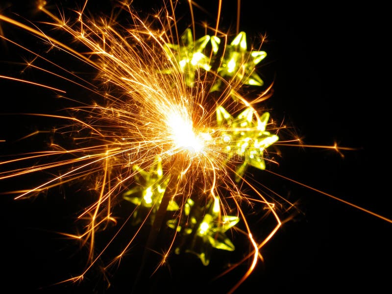 Sparkler firework stock photo. Image of close, alight - 18176350