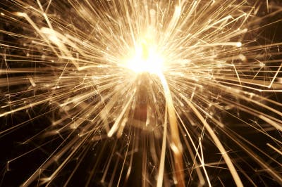 Sparkler-2 stock image. Image of halloween, glow, golden - 477663