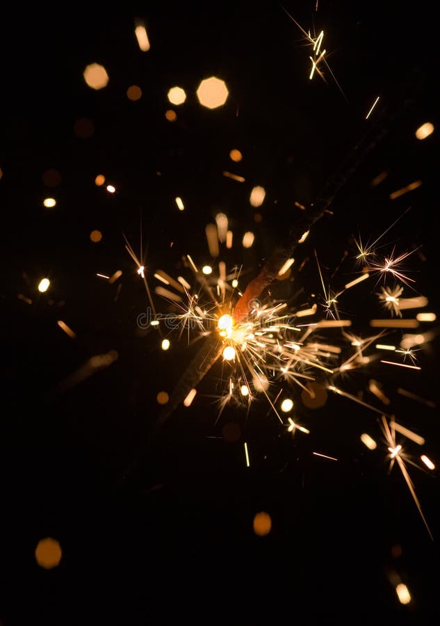 Sparkler stock photo. Image of fourth, focus, igniting - 4033250