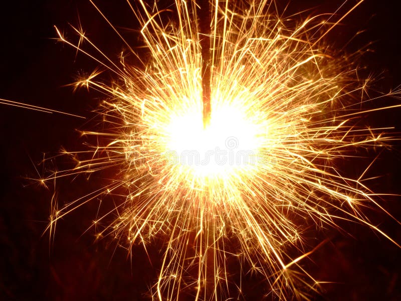 Sparkler! stock photo. Image of spark, unpredictable, firework - 3919938