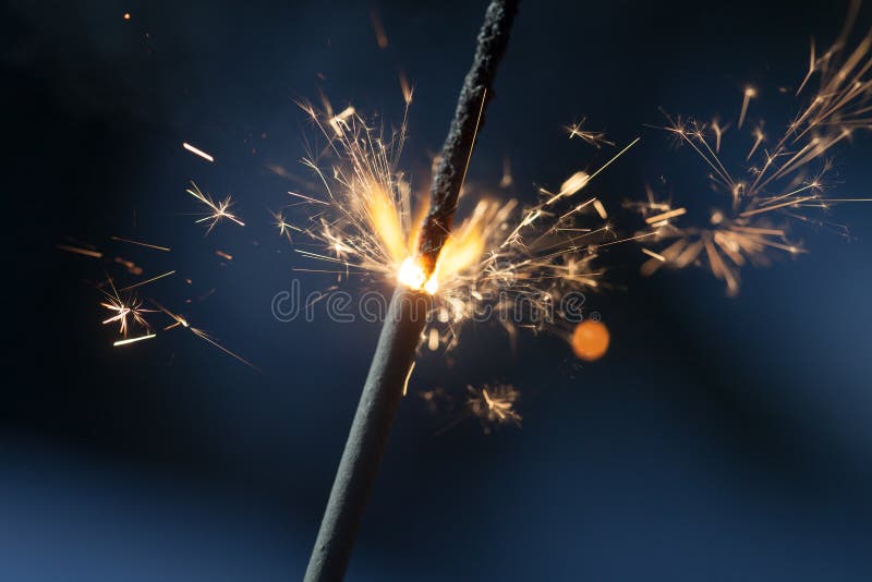 Sparkler stock image. Image of christmas, burning, magic - 89226341