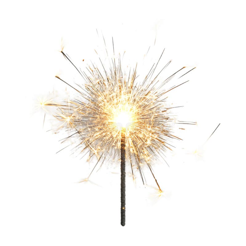 Sparkler Festive Firework Party Light Image on Transparent Background ...