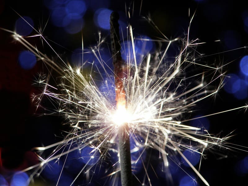 Sparkler spiral stock photo. Image of holiday, fireworks - 1563684