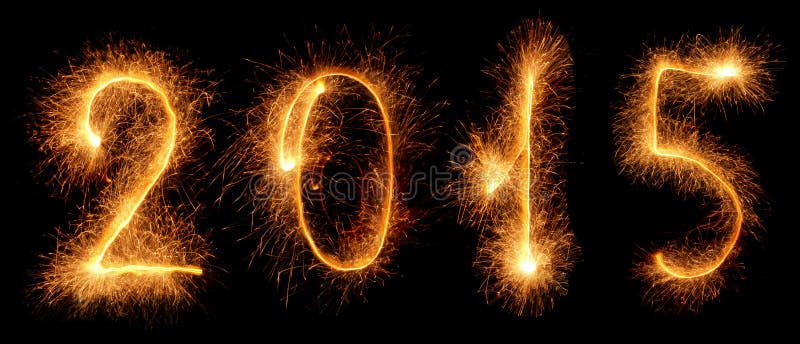 New Year 2015 with Four Seasons in Photography Stock Photo - Image of ...