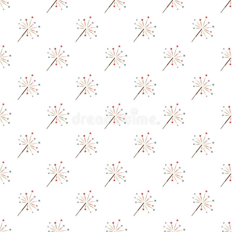 Sparkler pattern seamless stock vector. Illustration of equipment - 78833333