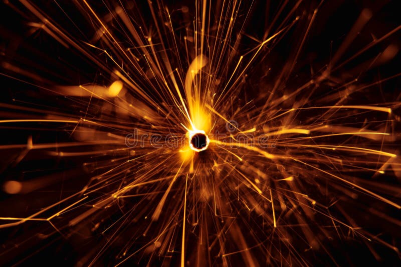 Sparkler stock image. Image of heat, sparkler, sparks - 45139215
