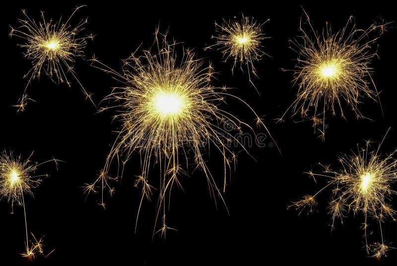 Sparklers fireworks stock image. Image of showing, sparks - 203873007