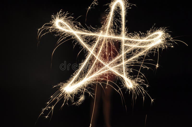 Sparklers stock image. Image of orange, shape, celebration - 40173211