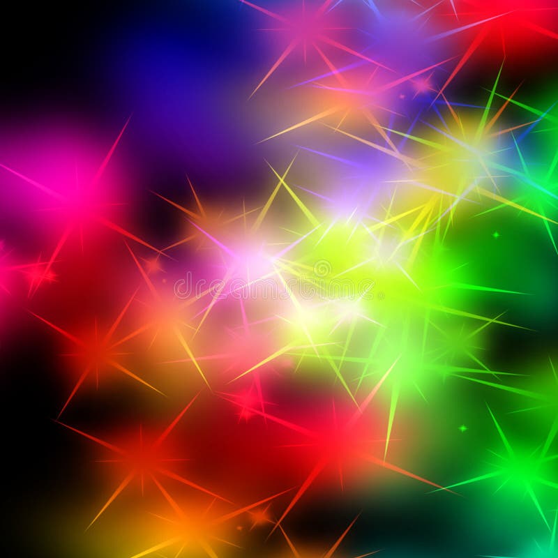 Sparkles stock illustration. Illustration of colorful - 10046067