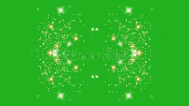 Sparkles Exploding and Merging on Green Screen Stock Footage - Video of ...