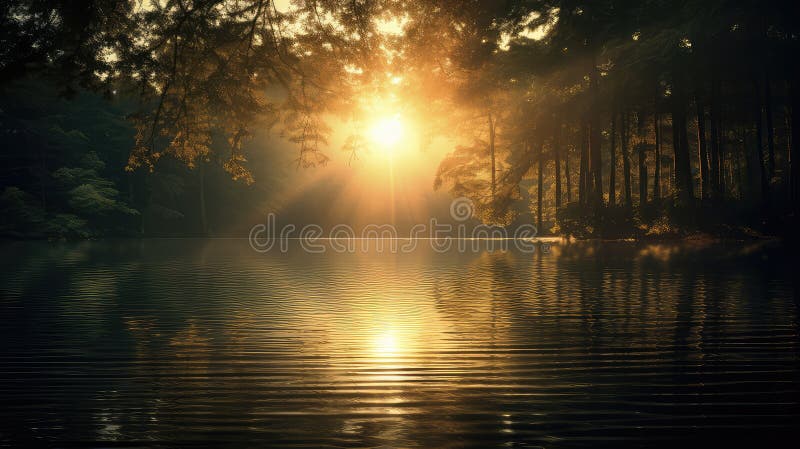 Sparkles Light through Water Stock Illustration - Illustration of clear ...