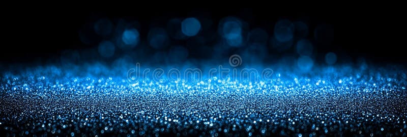 Sparkling Blue Glitter Background Festive Shimmer Texture Stock ...