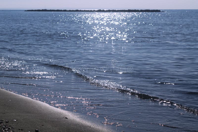 Sparkling blue sea stock photo. Image of concept, seascape - 36333048
