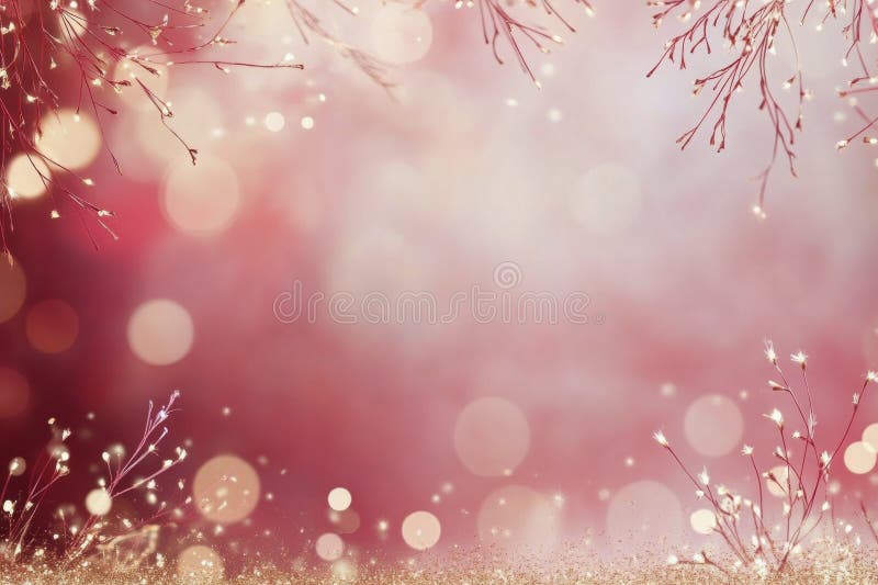 Sparkling Bokeh Background with Soft Lighting Creating a Festive ...