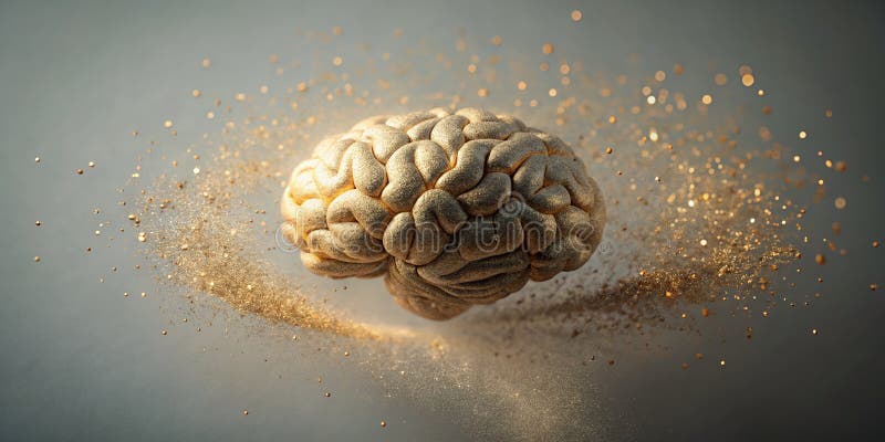 Sparkling Brain Animation a Minimalist Brainstorming Visual for ...
