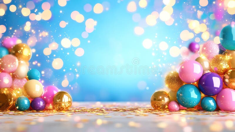 Sparkling Celebration: a Festive Explosion of Joy with Confetti and ...