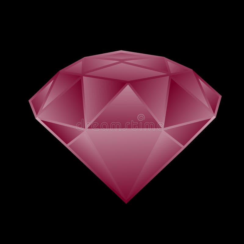 Sparkling Chunks of Diamond Jewelry Stock Illustration - Illustration ...