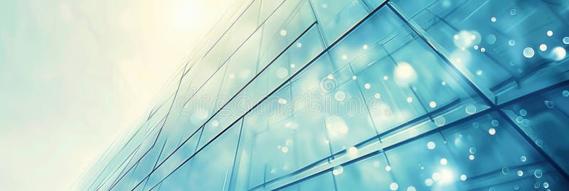 Sparkling Clean Glass Surface Reflecting Light, Creating a Sense of ...