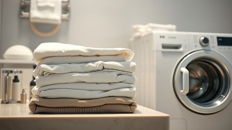 Sparkling Clean Laundry Room and Bathroom a Modern Organized Home Oasis ...